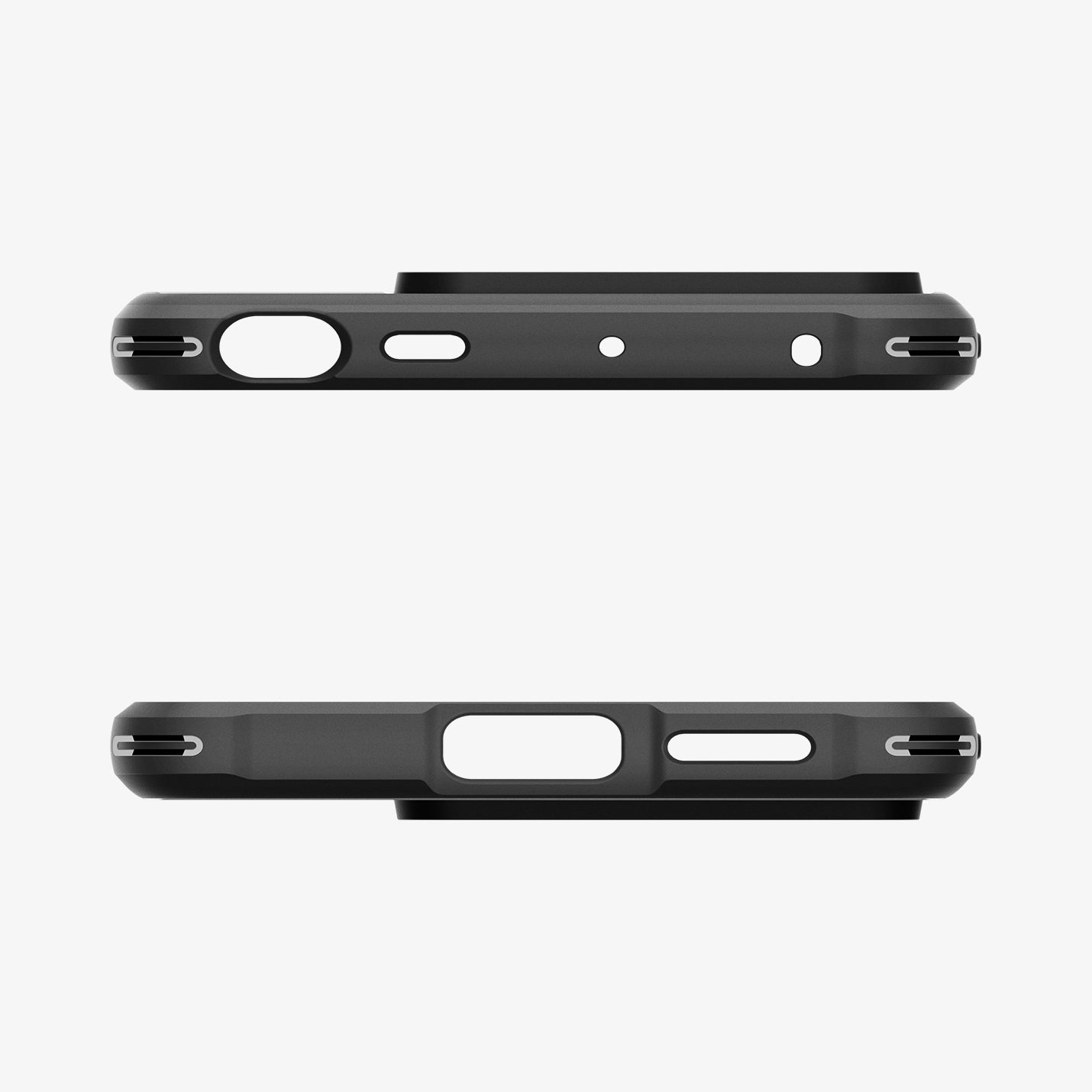 Spigen Xiaomi Redmi Note 13 Pro 5G / POCO X6 5G Kılıf Rugged Armor Black - Spigen