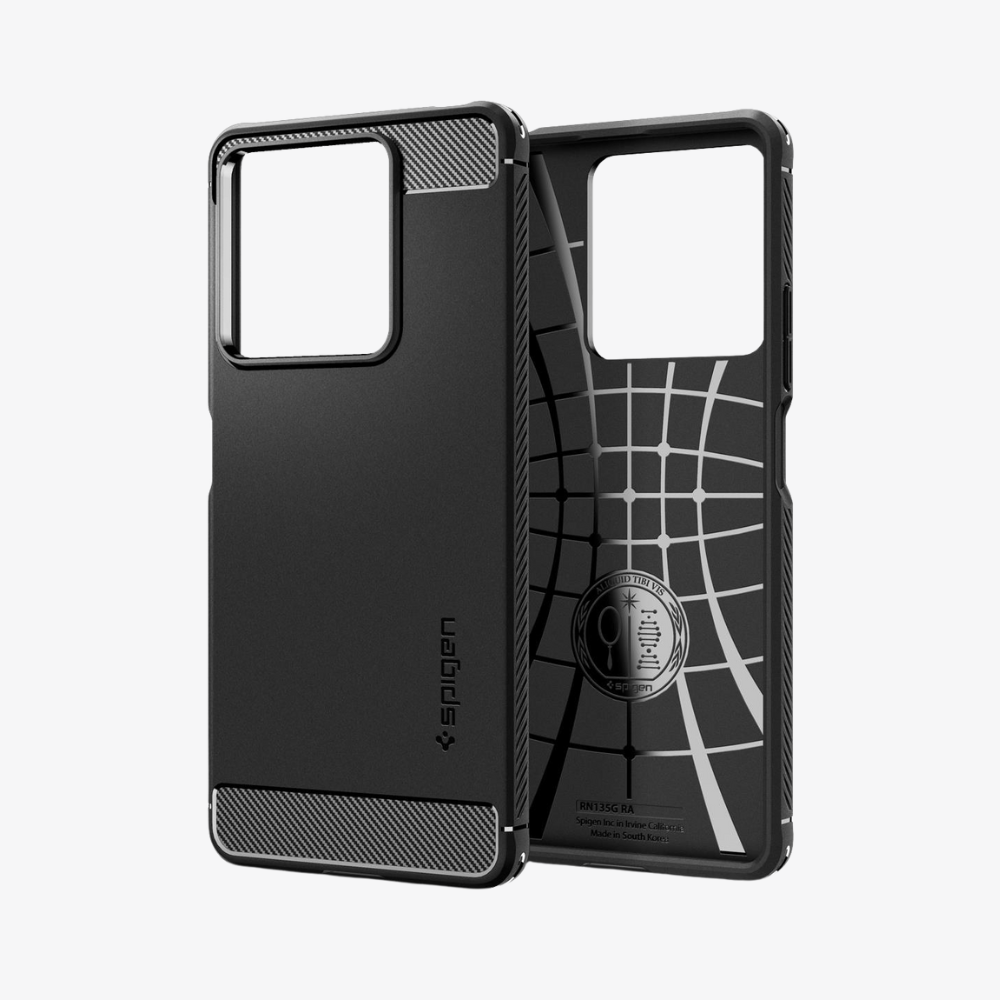 Spigen Xiaomi Redmi Note 13 5G Kılıf Rugged Armor Matte Black - Spigen